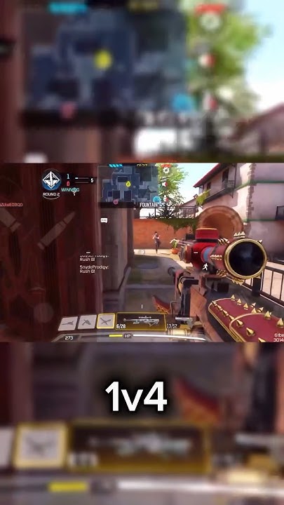 1v4 Clutch🔥 #codm #callofdutymobile #codmobile #zrg20mm #gunsmithcodm #shortvideo #shorts #short ...