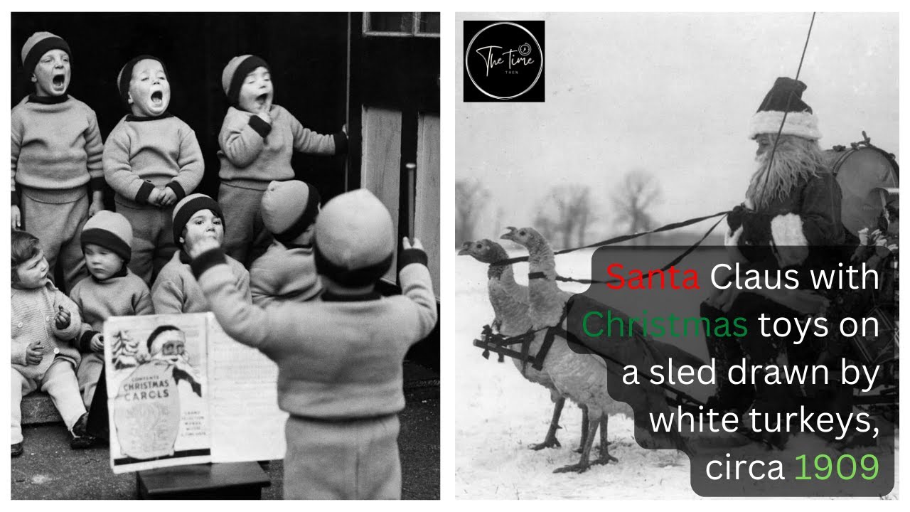 Old Photos of Christmas Past - YouTube