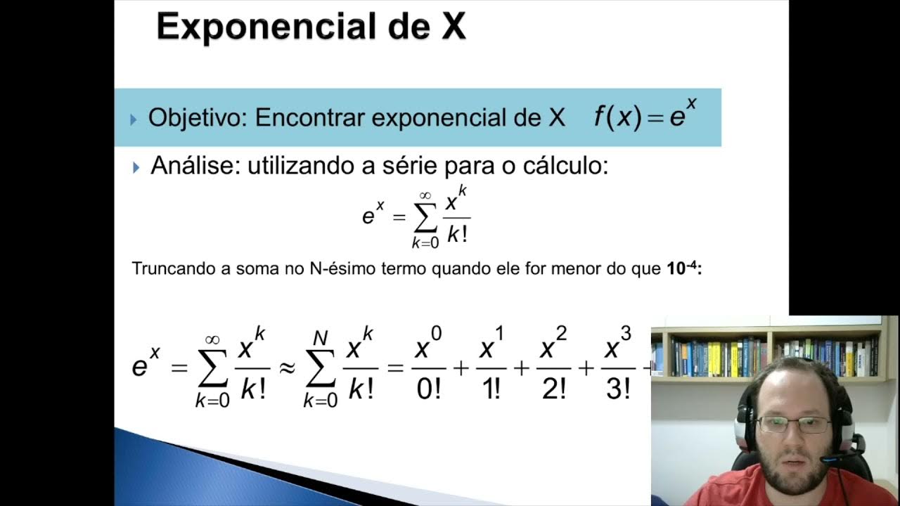 Exemplo do uso de funções em Scilab: cálculo da exponencial - YouTube