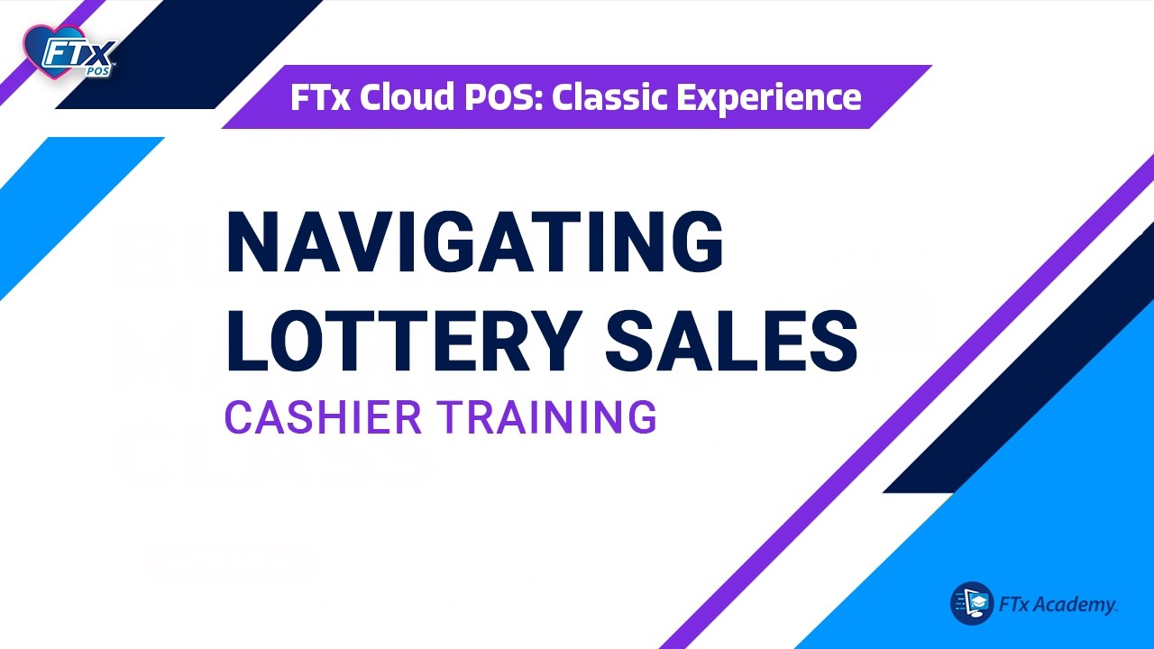 How to Handle Lottery Transactions (FTx POS Training) - YouTube