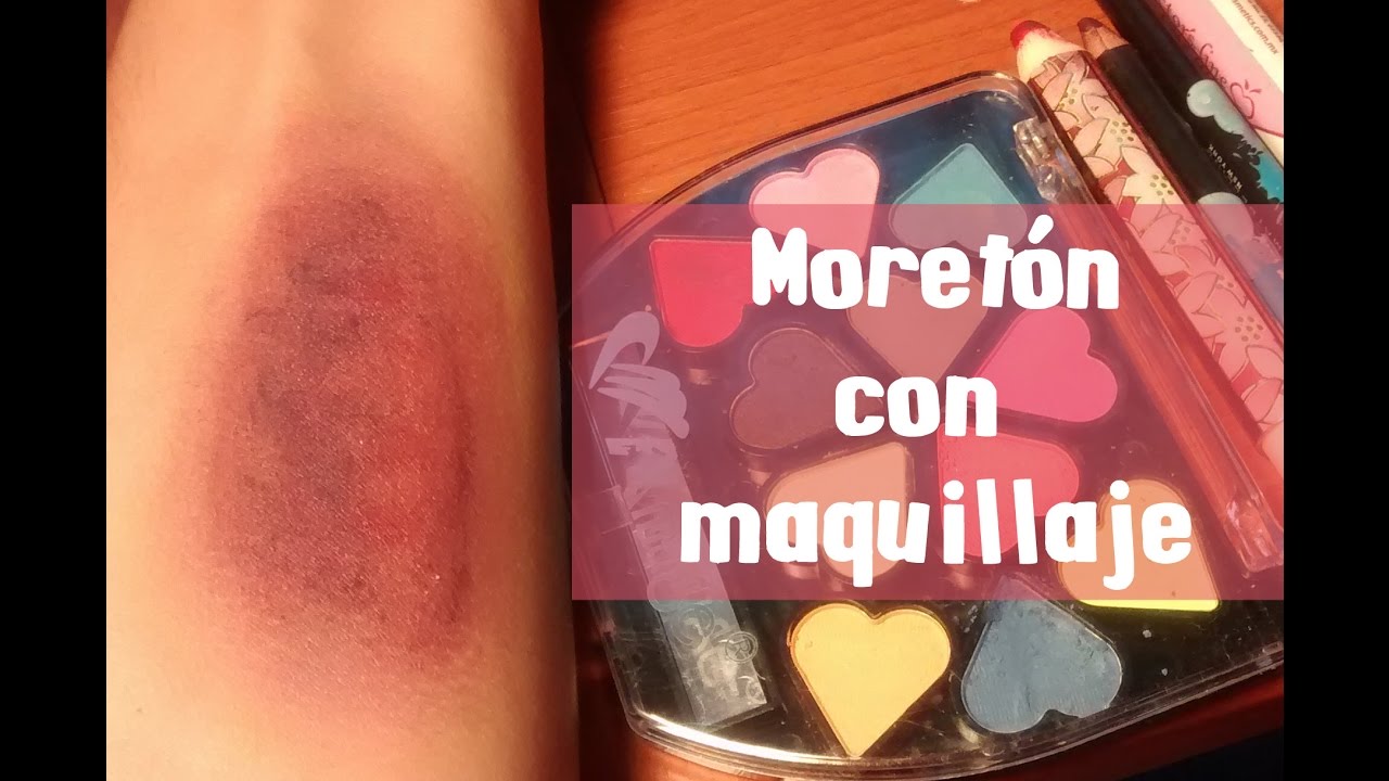 😱 Cómo hacer un moretón con maquillaje - YouTube