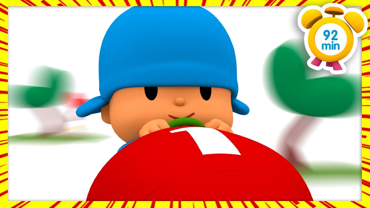 🏎️ POCOYO in ENGLISH - Race Cars - Formula 1 [92 min] Full Episodes ...