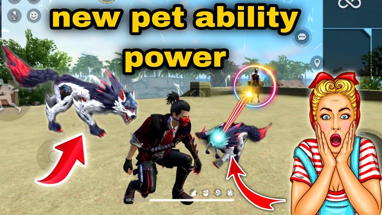 new Fang pet ability in free fire//new Fang new sensei pet ability in ...