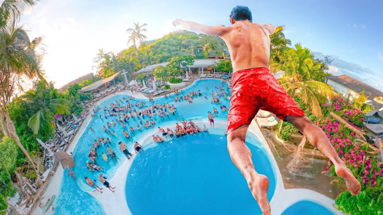 We Threw The First Ever DEATH DIVING Competition In Bali - YouTube