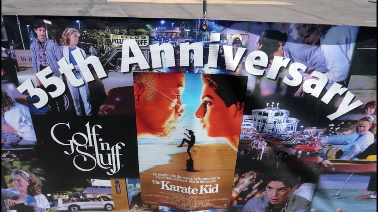 The KARATE KID Filming Locations | Golf N' Stuff - YouTube