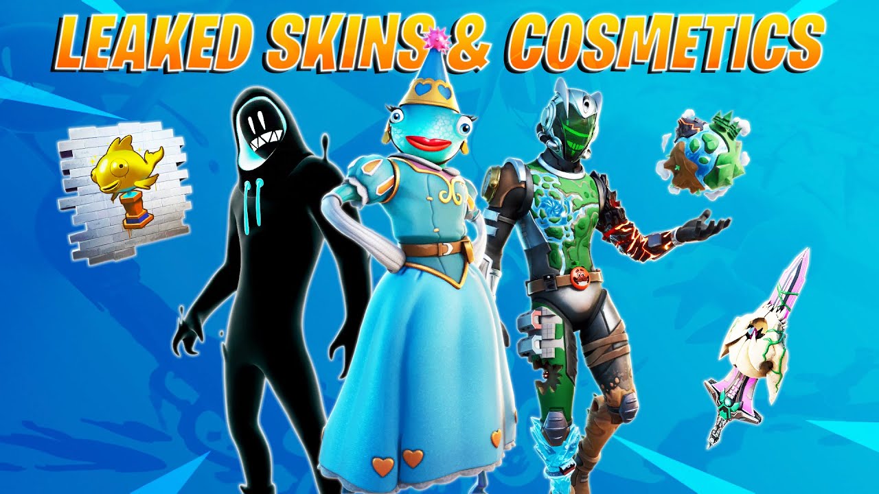 *NEW* Leaked Skins & Cosmetics Princess Felicity Fish, Grimey, Locker ...