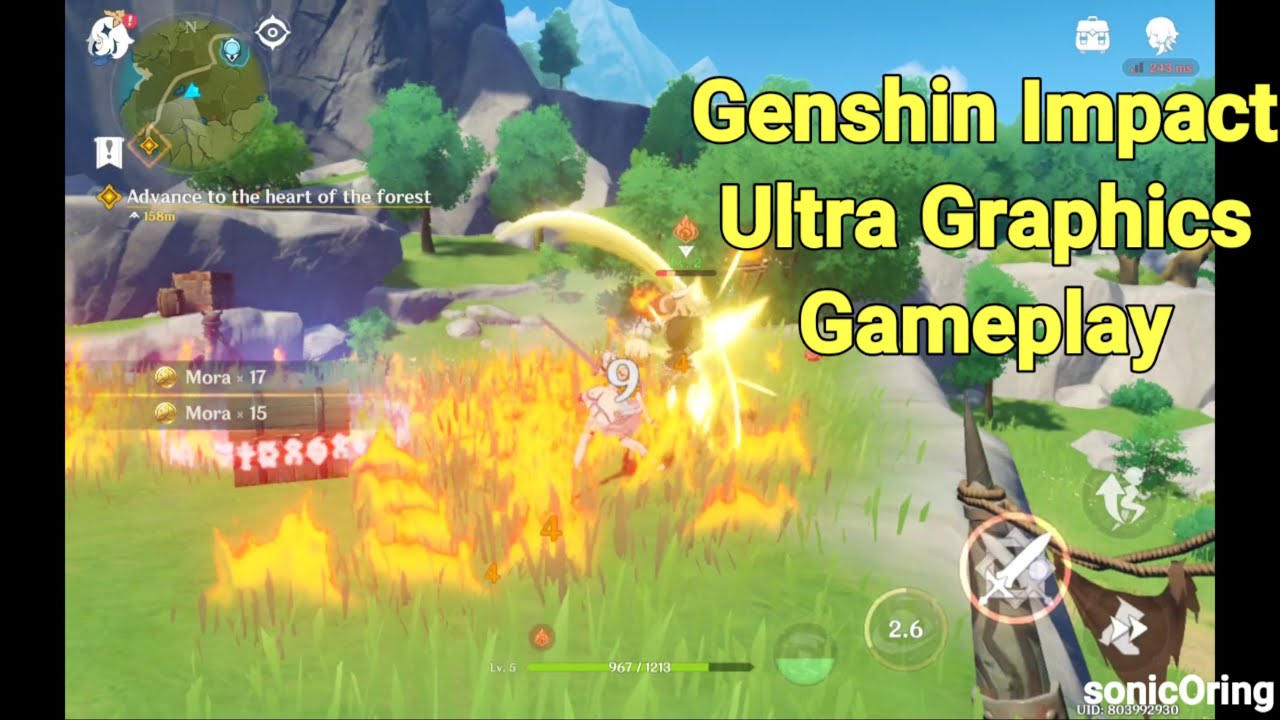 Genshin Impact Ultra Graphics Gameplay Android Tab S7+ - YouTube