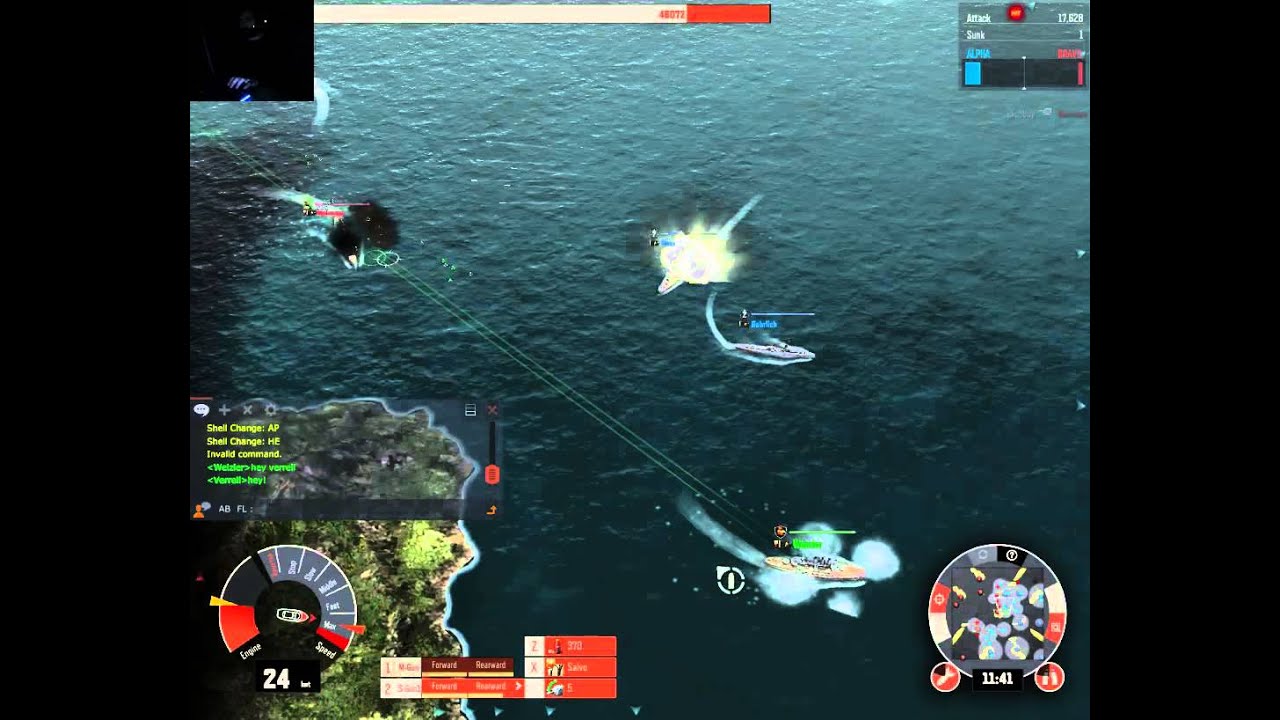 Navy Field 2 battleship gameplay - YouTube