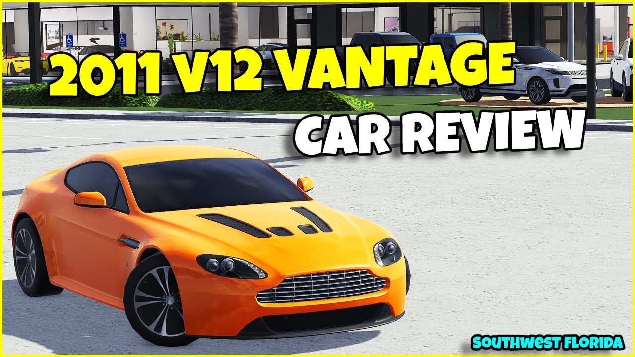 *2011 Aston Martin V12 Vantage* Car Review | Southwest Florida Roblox ...
