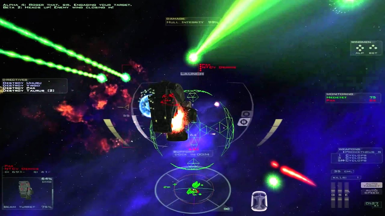 [HD] Freespace 2 SCP - 14. The King's Gambit - YouTube