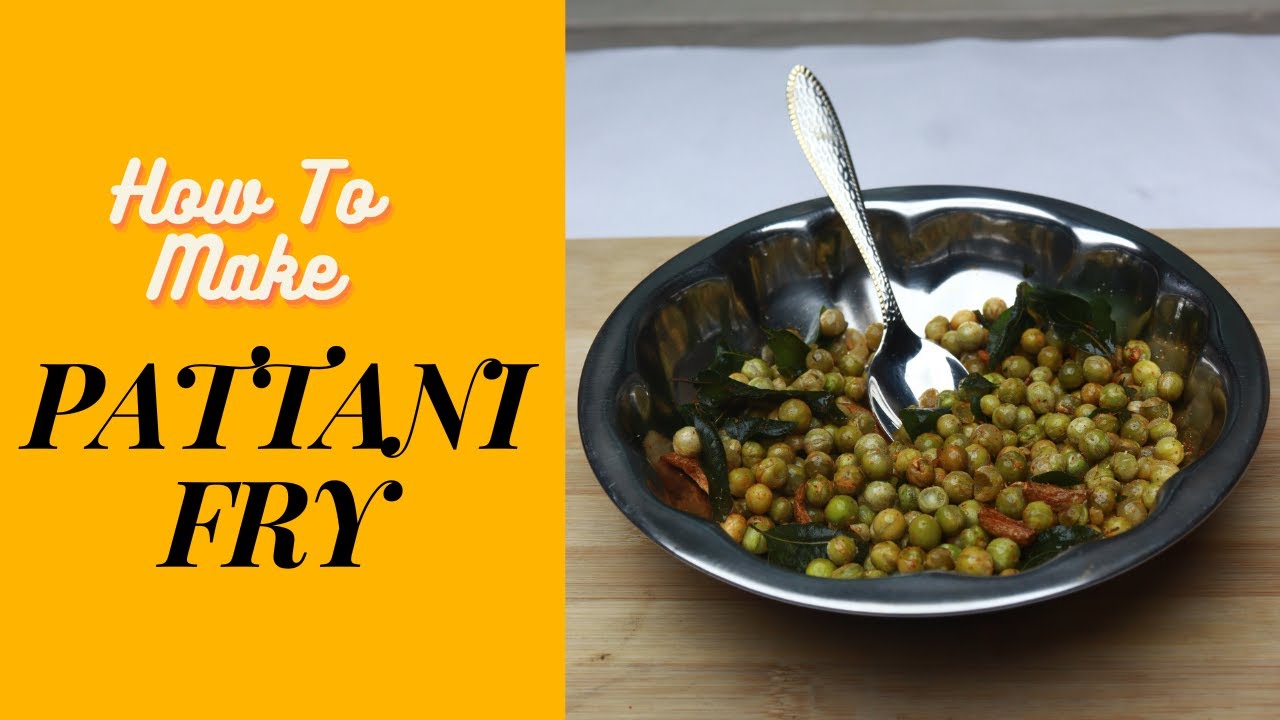 Pattani Fry Recipe | Chemba | Kizhangu Vellam Sweets Recipe | How To ...