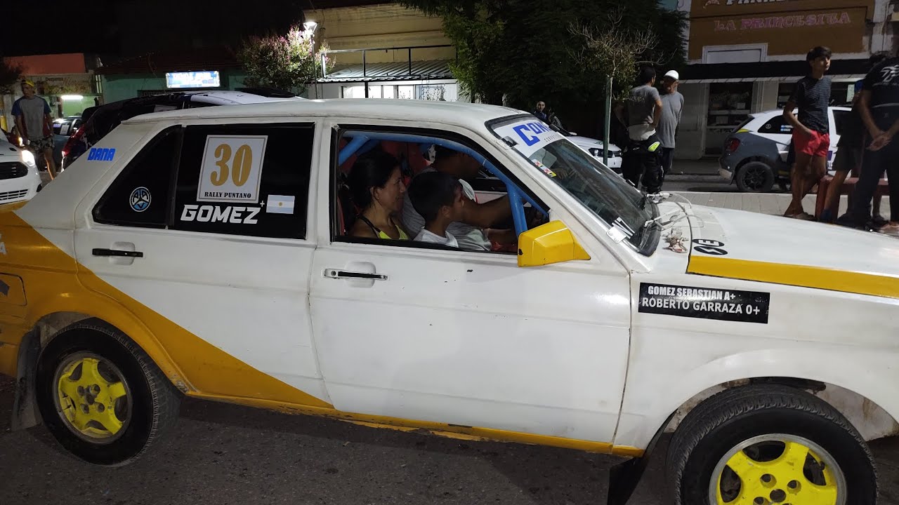 Rampa, largada simbólica, Rally máster La Toma 2023. Roberto Garrafa ...