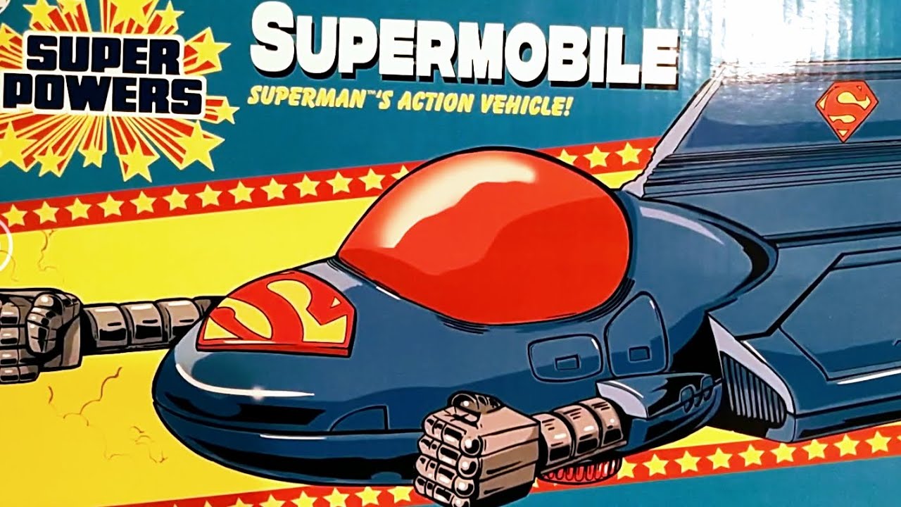DC SUPER POWERS SUPERMOBILE From McFarlane Toys 2022 unboxing and ...