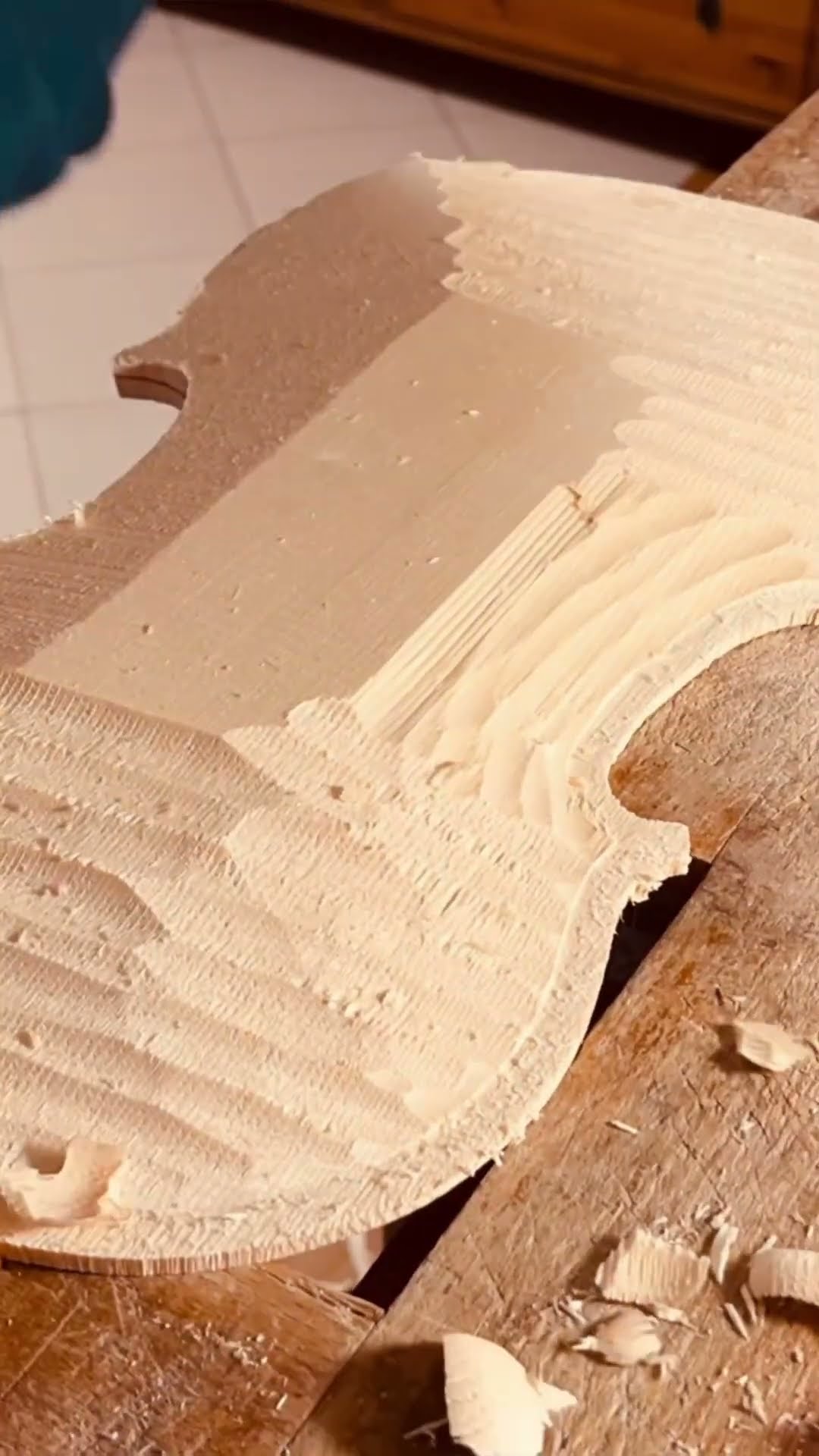 The Birth of Resonance: Shaping a Violin Soundboard - YouTube