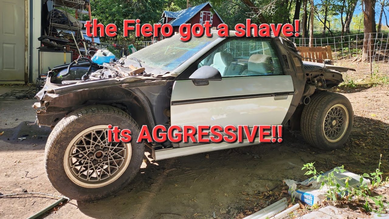 I CHOPPED up the FIERO!! - YouTube