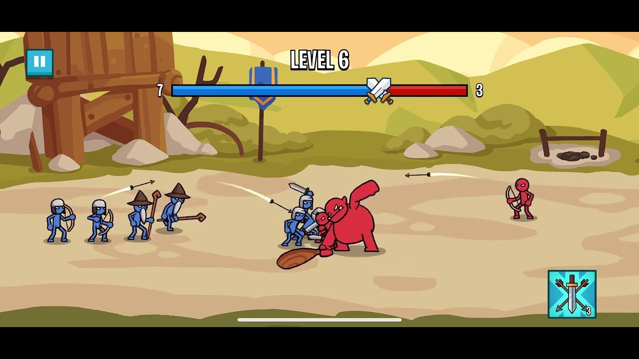 Level 1 to 10 Stick Battle War Of Legions - YouTube