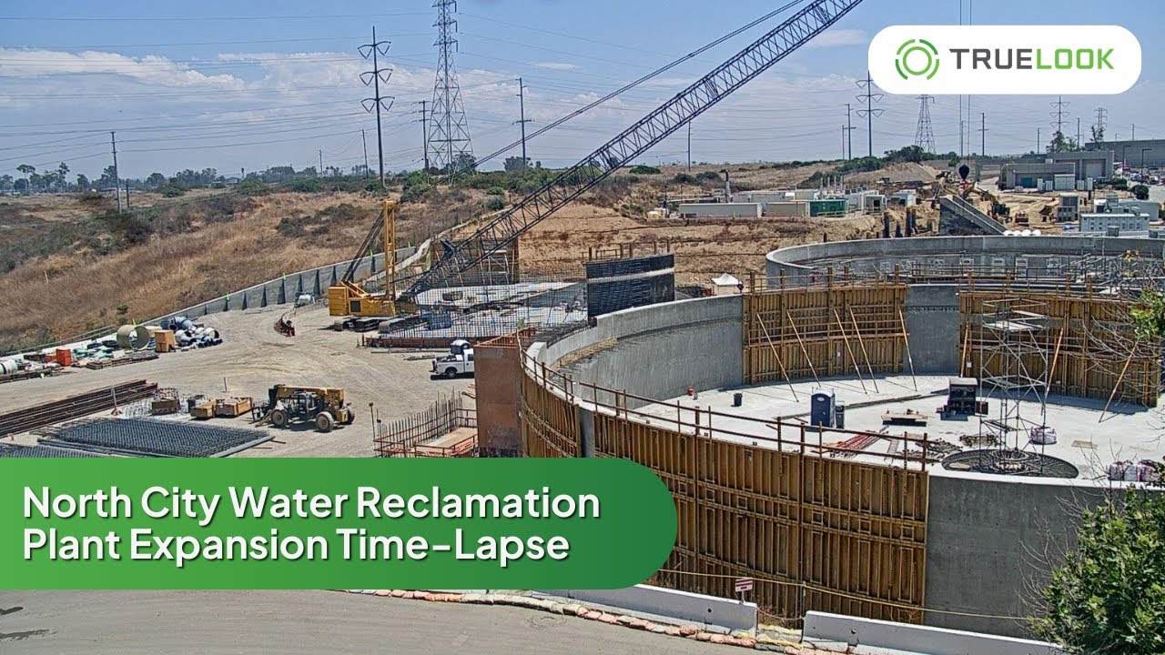 North City Water Reclamation Plant Expansion | Construction Time-Lapse ...
