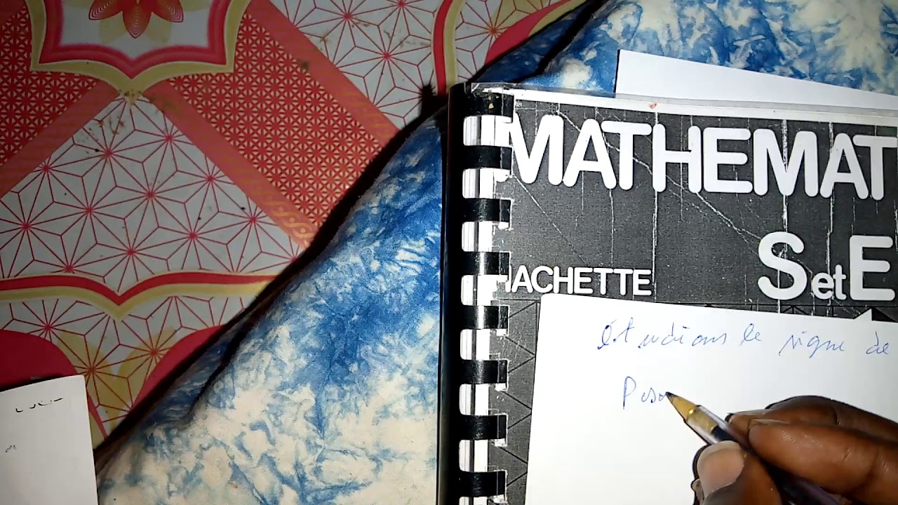 Tableau de variation d'une fonction rationnelle - YouTube