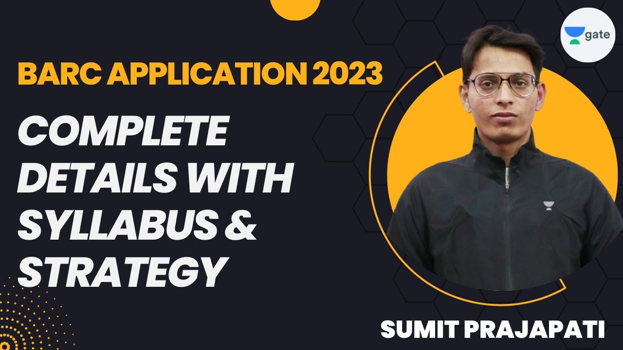 BARC Application 2023 | Complete Details With Syllabus and Strategy ...