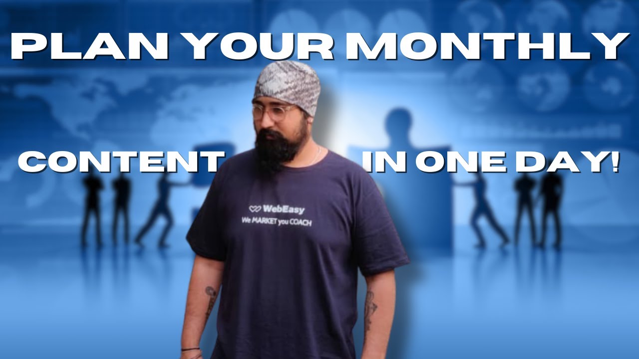 Plan your monthly content in one Day! [ WITH FREE TOOLS ] - YouTube