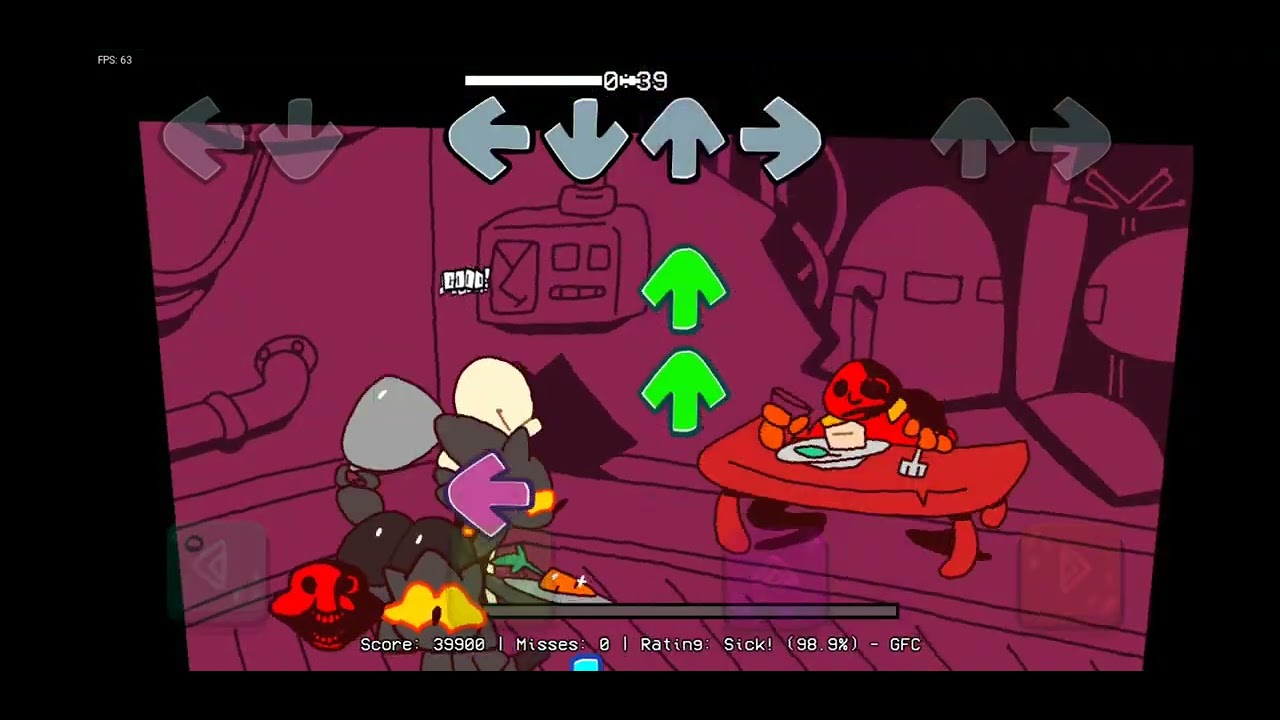 FNF | Tofu | 1 miss | Mod by superiorfox | 60 fps | android - YouTube