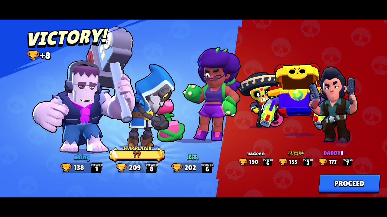 Teaming up in brawl stars with .ET. - YouTube