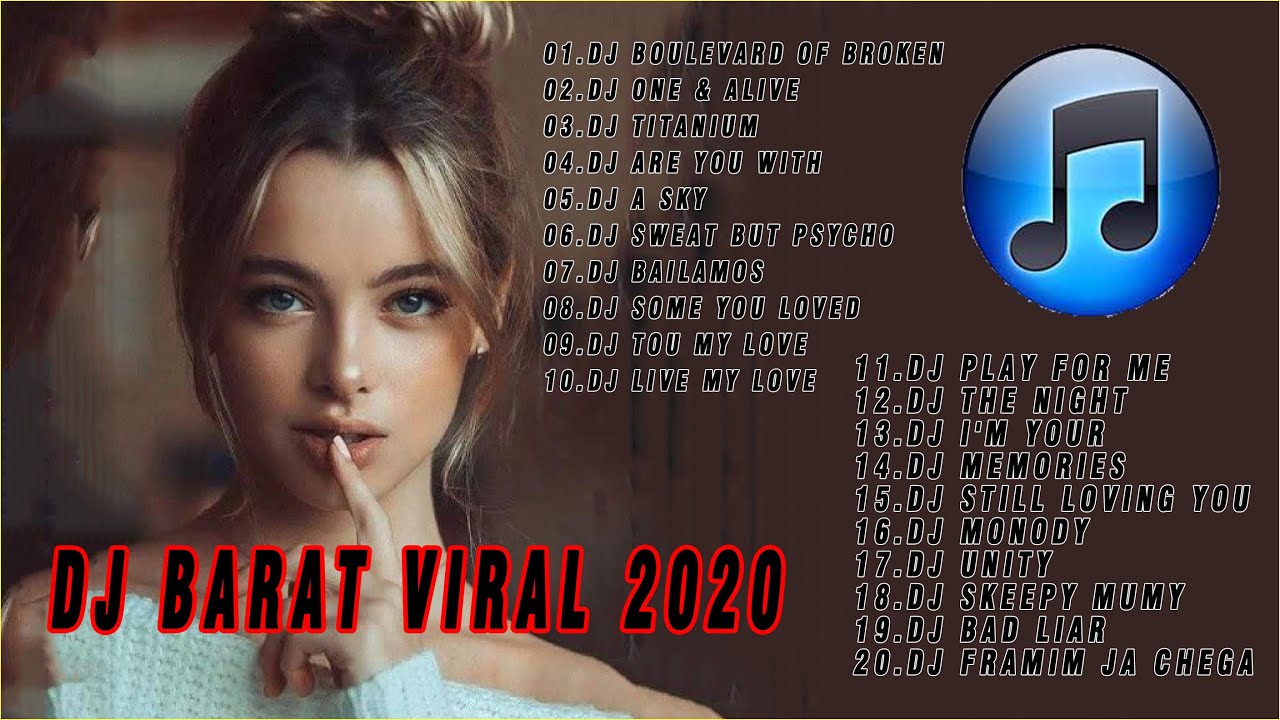 Hits Dj Barat 2020 || Dj Barat Terpopuler 2020 Full Bass - YouTube