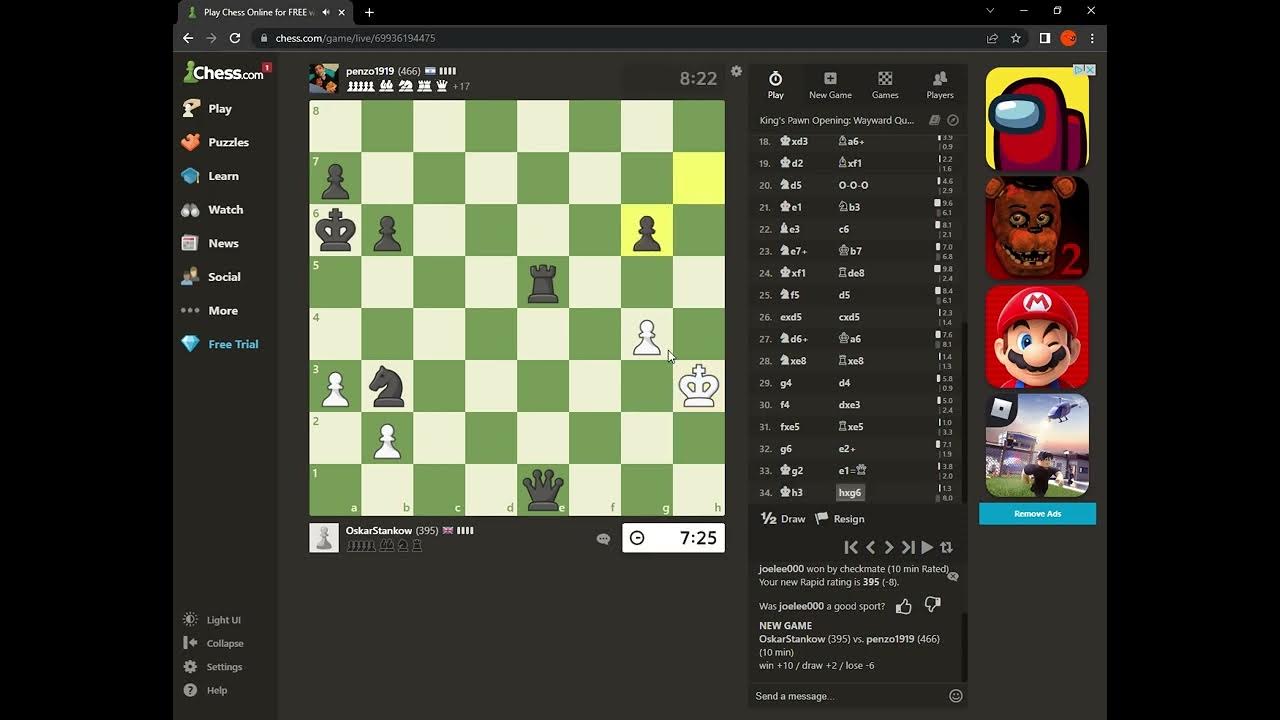 2 games of chess in 1 video! - YouTube