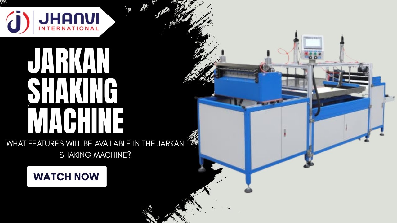 2 Color Automatic Jarkan Shaking Machine | Hotfix Template Maker ...