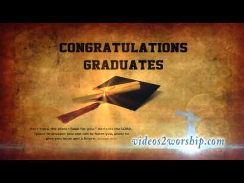 Christian Graduation Motion Video Background Loop - YouTube