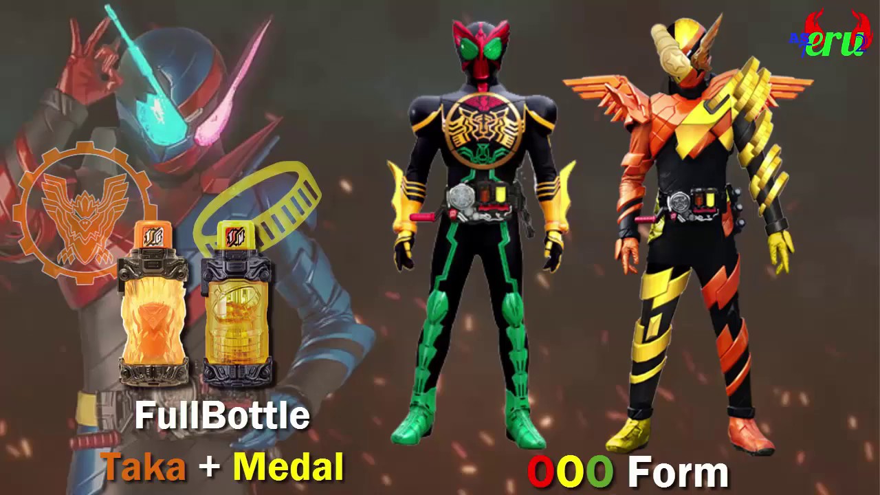 Kamen Rider Build OOO Form - YouTube