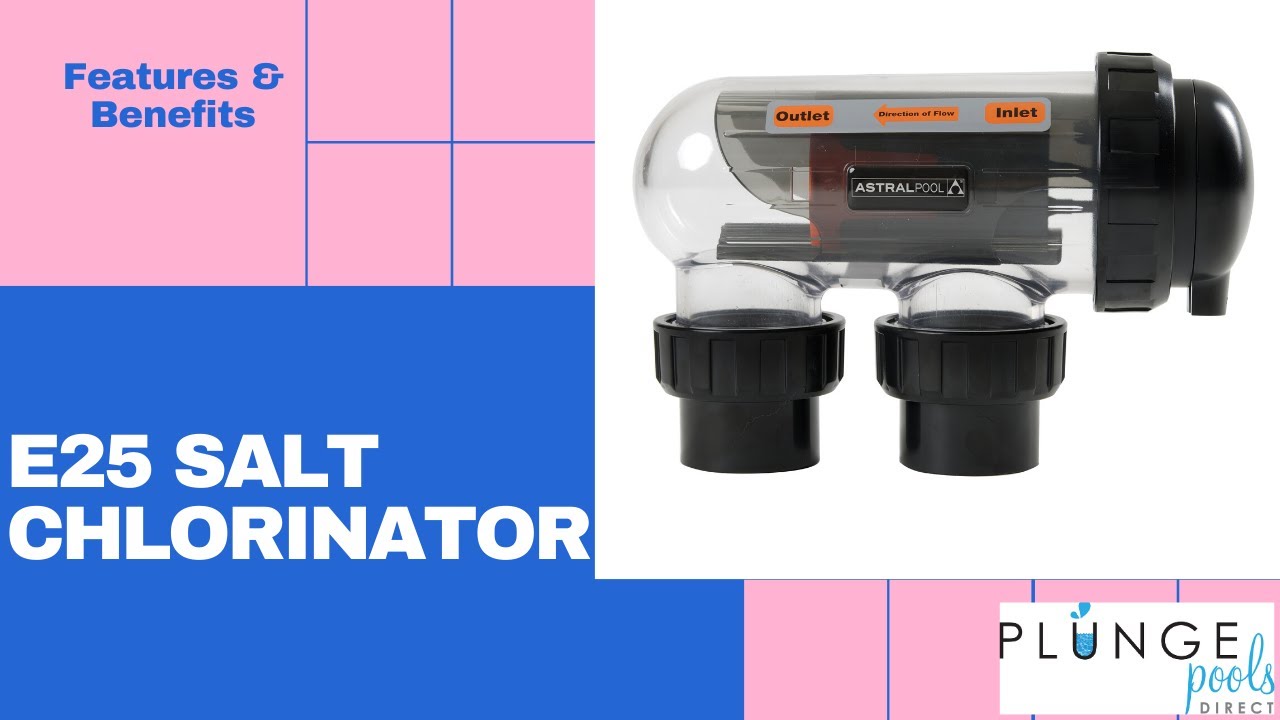 E25 Salt Chlorinator | Plunge Pools Direct - YouTube