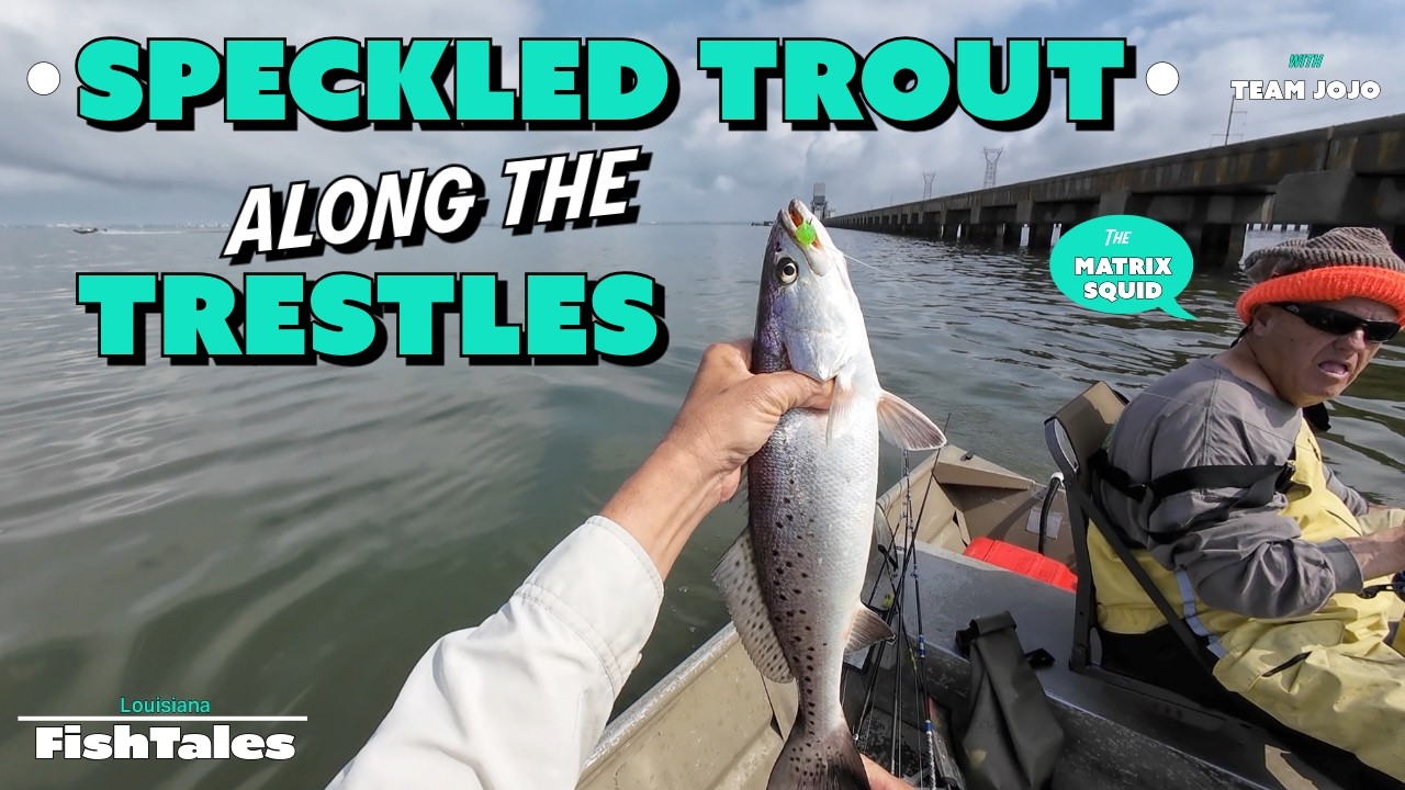 *Speckled Trout* along the Trestles - Lake Pontchartrain - YouTube