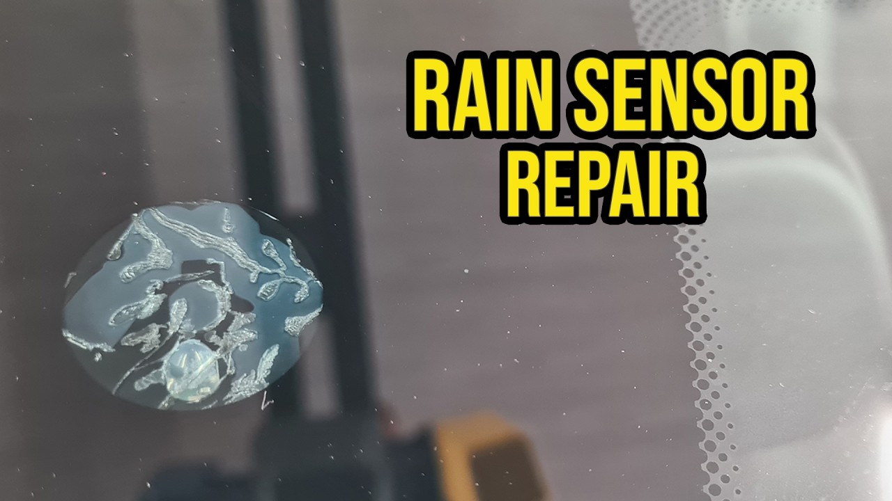 Rain Sensor Gel Pad Replacement: BMW X3 F25 28iX - YouTube