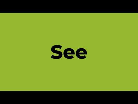 How To Pronounce English Words - SEE - YouTube