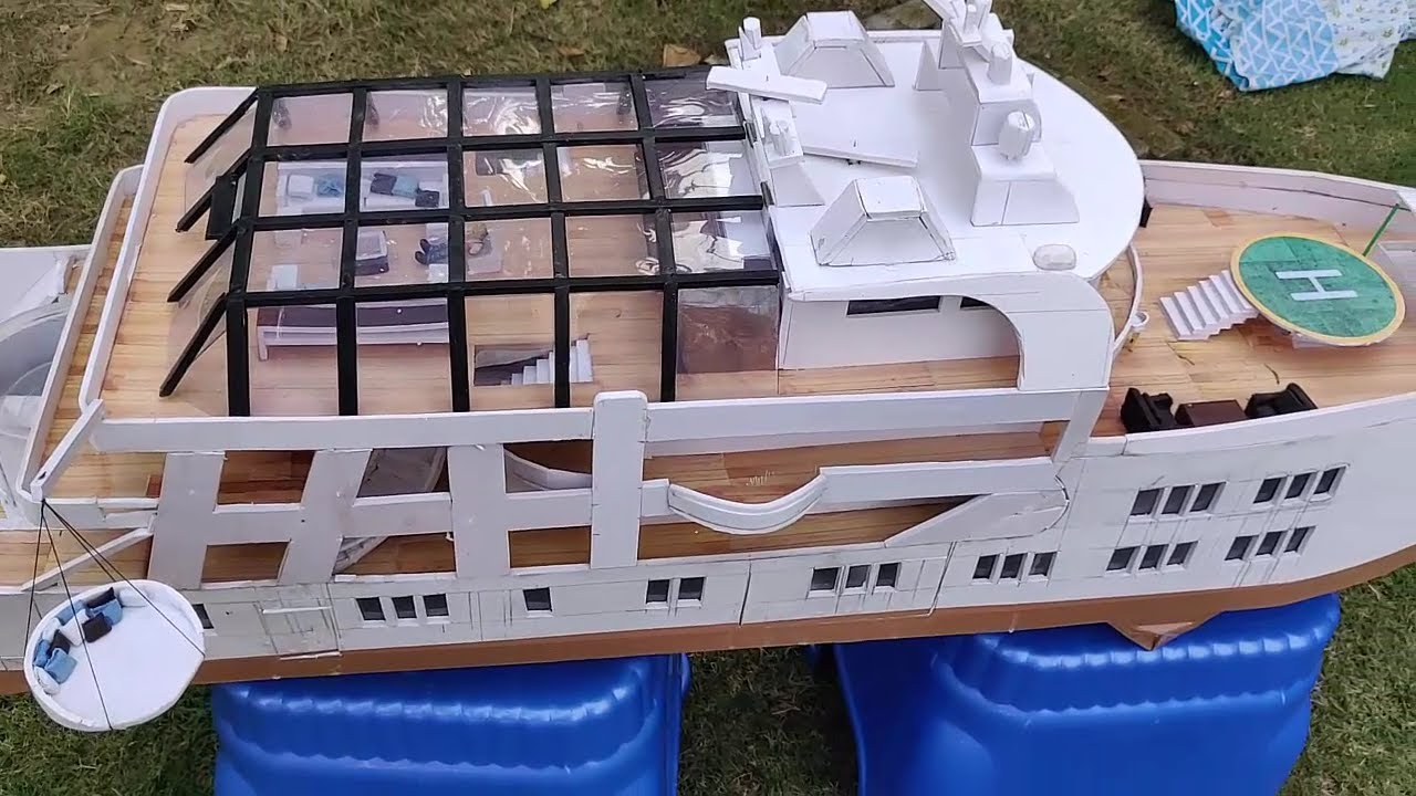 Amazing Homemade Yacht Unboxing - YouTube