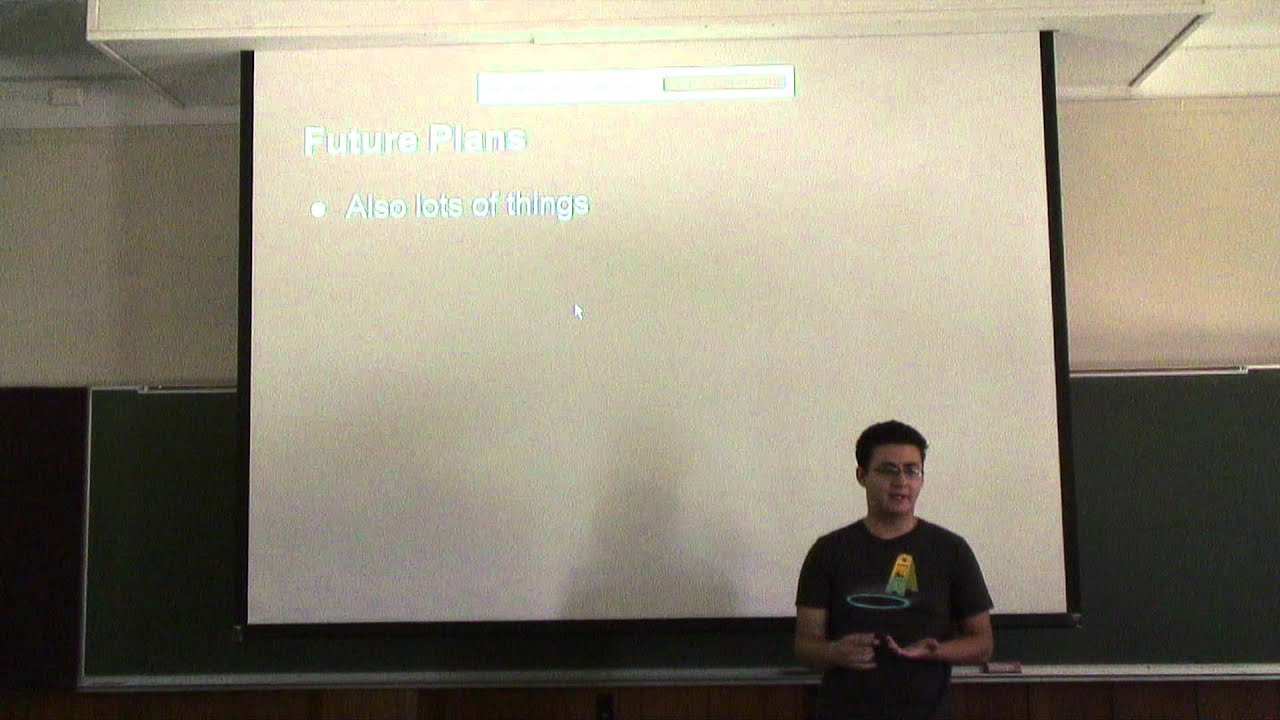 RPI RCOS Summer 2012 Week 7 Presentation 2 - YouTube