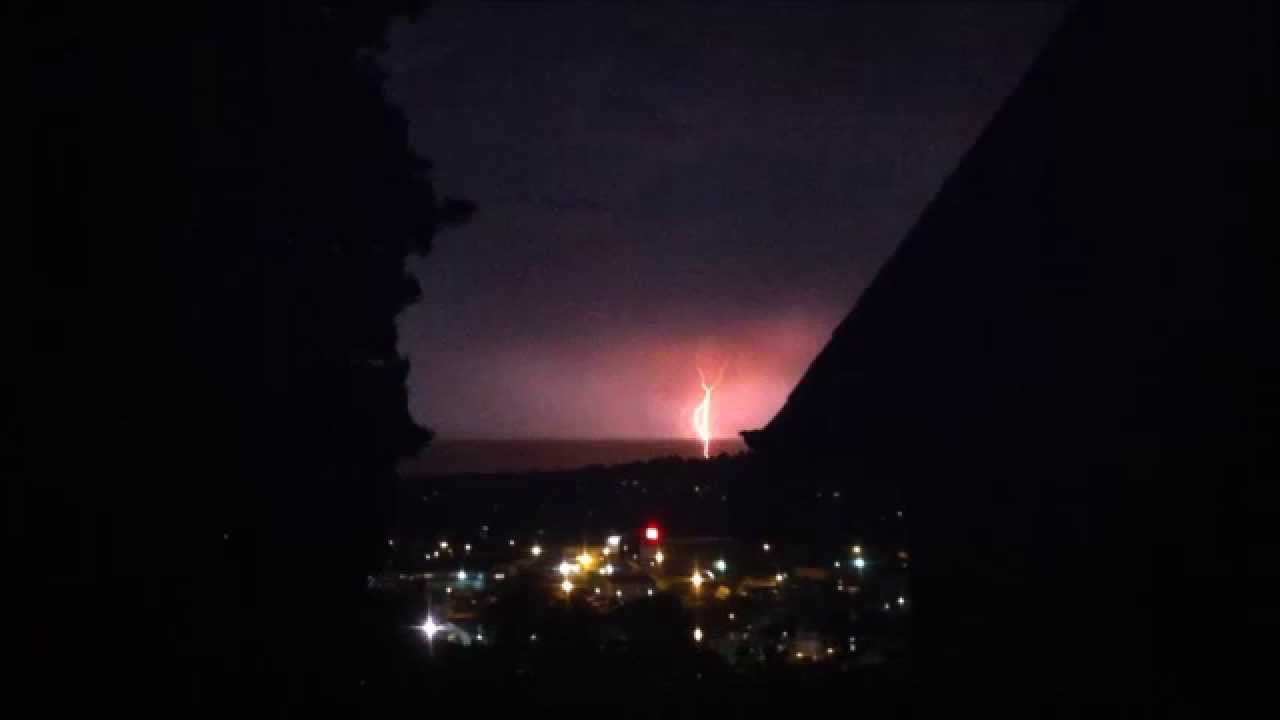 Seattle Lightning Storm 2014: Energetic August Skies - YouTube