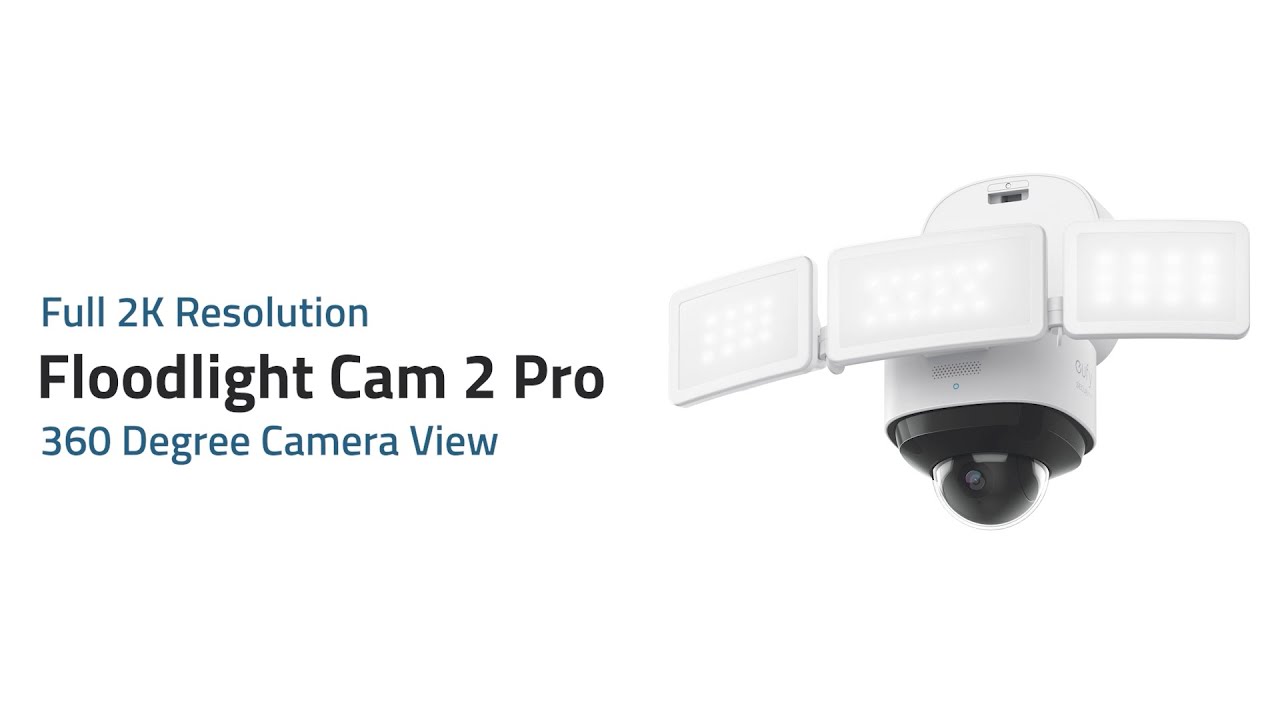 Eufy Security Flood light Cam 2 pro - YouTube