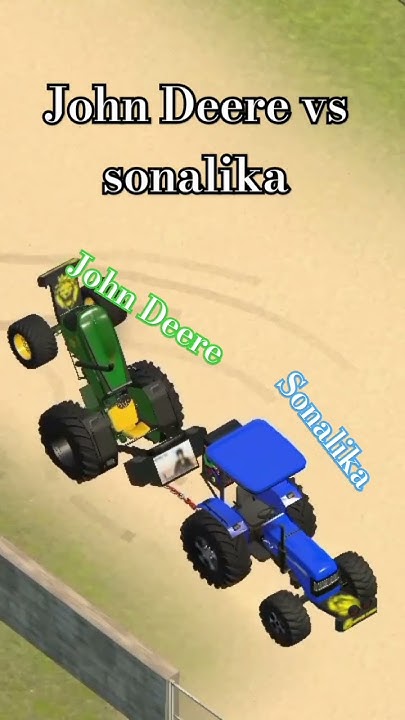 John Deere vs sonalika John Deere tochan king 👑 #viral #shorts - YouTube
