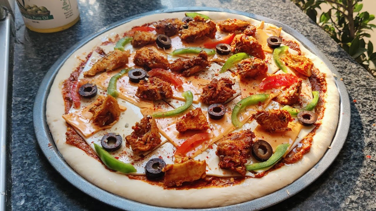 Perfect Peri Peri Chicken Pizza, Tasty 🍕🍕🍕🍕🍕🍕🍕 - YouTube