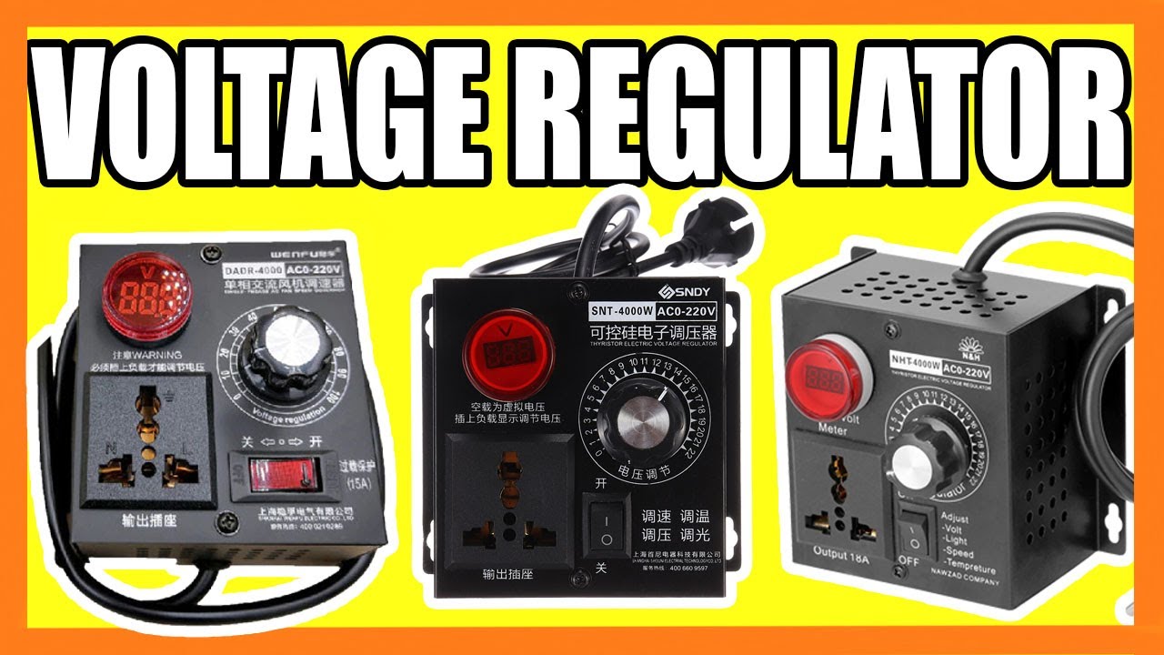 Top 5 Best Electronic Voltage Regulator in 2022 - YouTube
