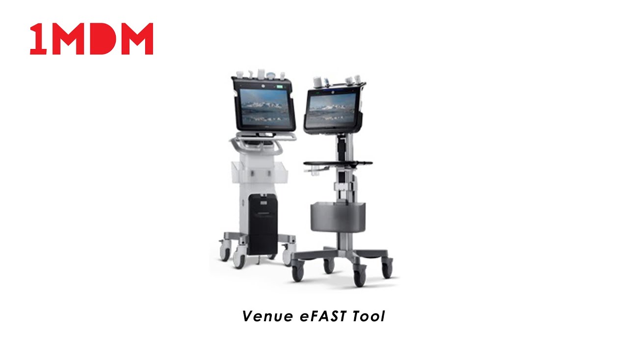 Venue eFAST Tool GE Healthcare - YouTube
