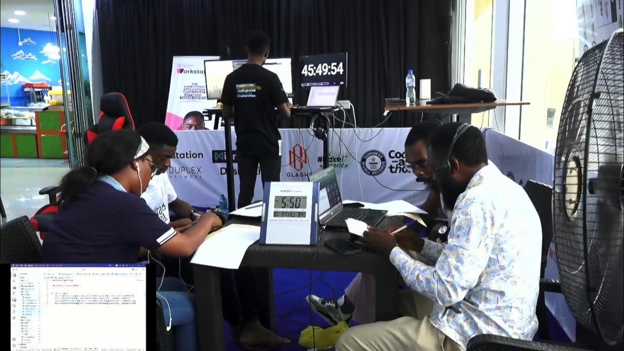 CODE-A-THON | LONGEST TIME SPENT COMPUTER PROGRAMMING 34HOURS+ - YouTube