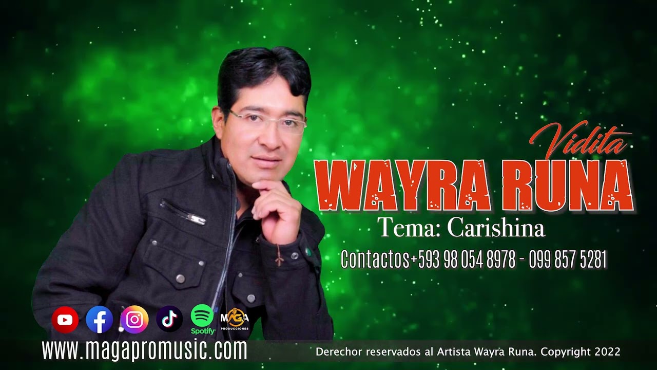 Wayra Runa - Carishina (Audio Oficial) - YouTube