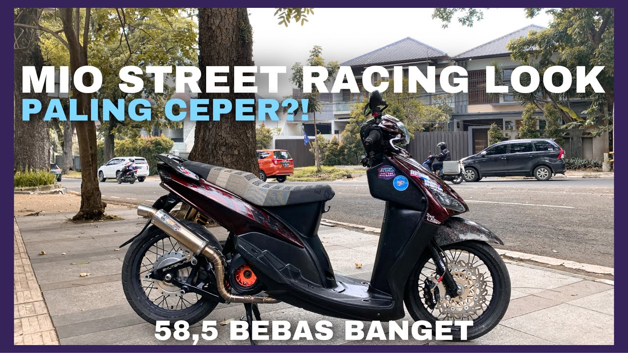 MIO KARBU STREET RACING LOOK TER-CEPER?! | MOTOR DRAG BUAT HARIAN ...