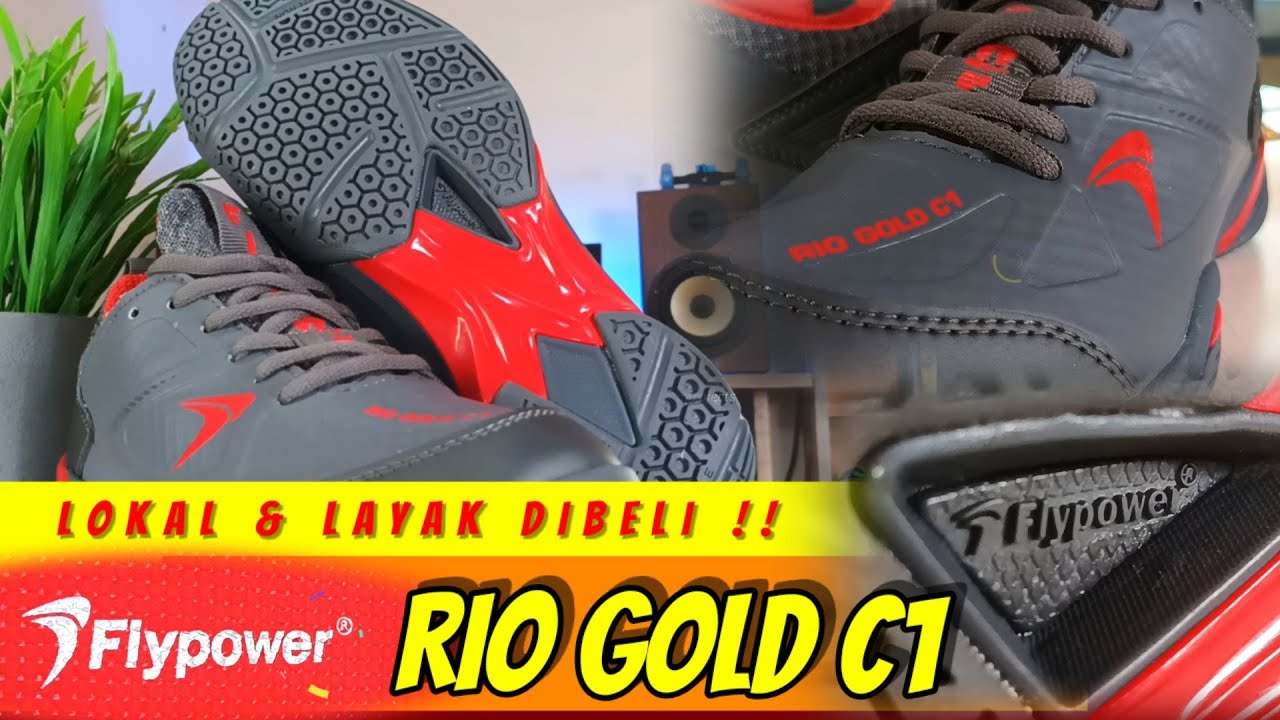 Fly Power Rio Gold C1 New Colour - Lokal dan Layak di Beli !! - YouTube