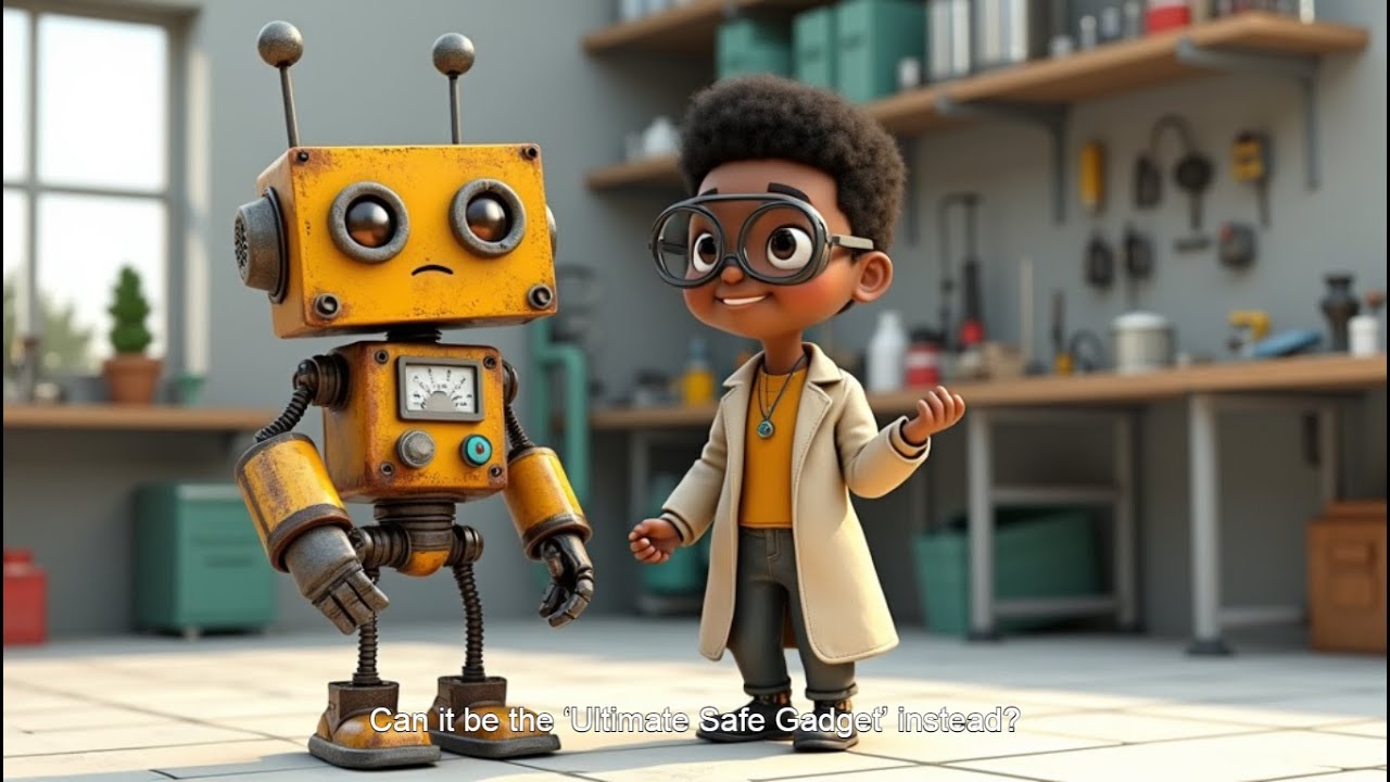 🔥 The Young Inventor’s Lab Disaster! | Funny AI Animation 💥🤖 - YouTube