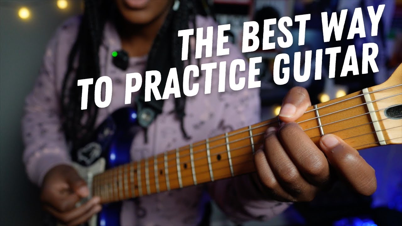THE BEST WAY TO PRACTICE GUITAR | GUITAR LESSON #1 | DAY 4 of my daily ...