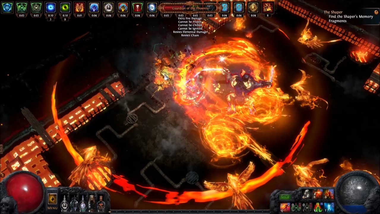 Path of Exile (POE): Melee Crit Facebreakers T16 Forge of the Phoenix ...